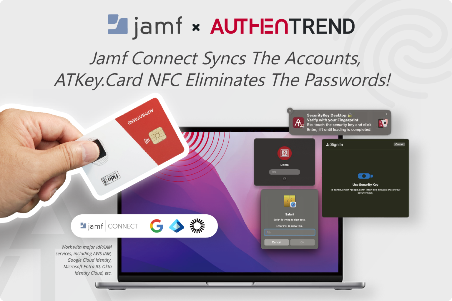 Strengthening Enterprise Security: Jamf & AuthenTrend Announce Technology Partnership