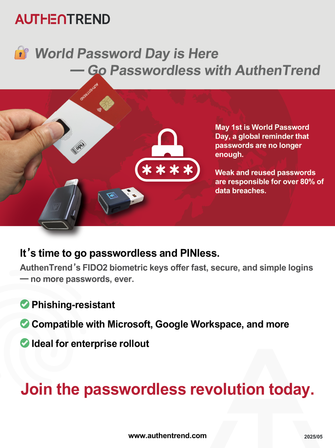 世界パスワードデーはなぜ存在するのか？そしてその理由 AuthenTrend これまで以上に重要